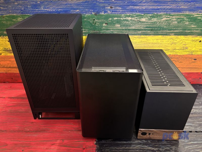 Porovnanie štyroch ITX skriniek – FD Era 2, FD Terra, CM NR200P V2, DC ...